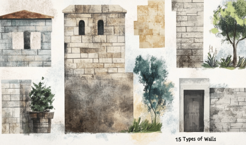 15 Essential Types of Walls for Construction Projects - Mothers Always ...