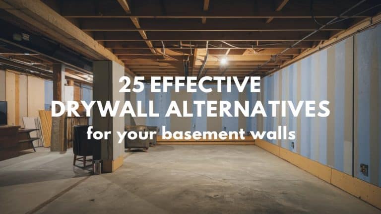 25 Effective Drywall Alternatives for Your Basement Walls - Mothers ...