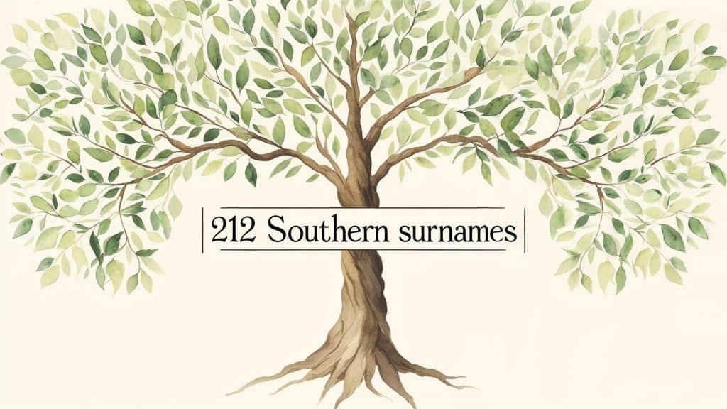 212 Unique Southern Last Names and Their Origins - Mothers Always Right