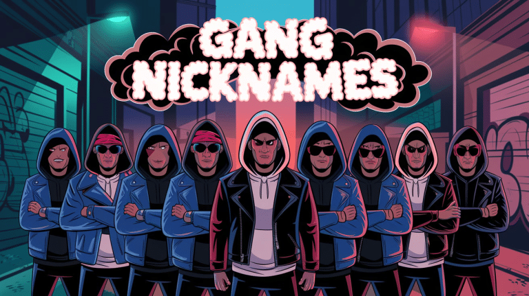 210 Menacing Gang Nicknames for Your Crew - Mothers Always Right