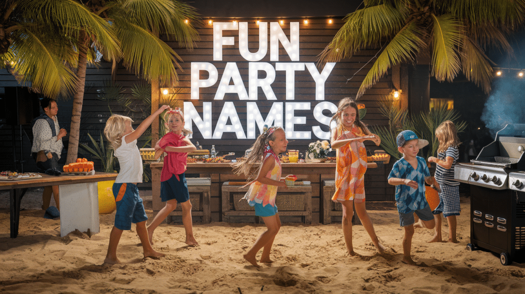 331 Memorable Party Names for Any Celebration - Mothers Always Right