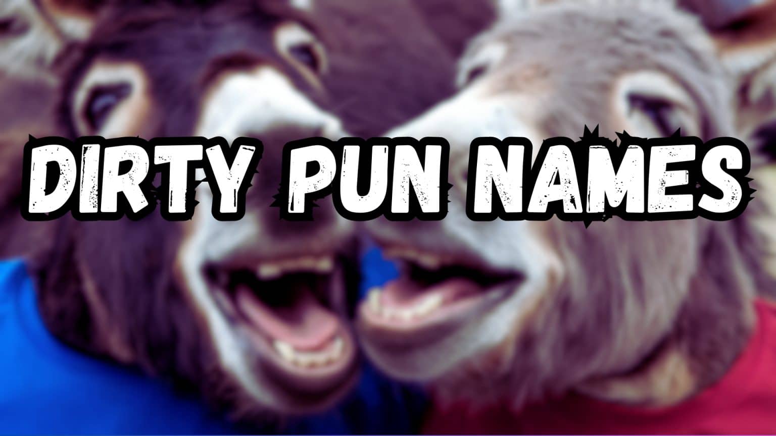 555 Dirty Pun Names That Will Make You Laugh - Mothers Always Right