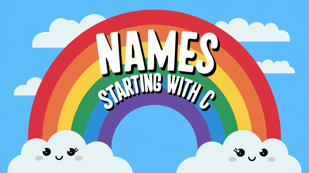 673 Names Beginning with C: Meaning And Origin - Mothers Always Right