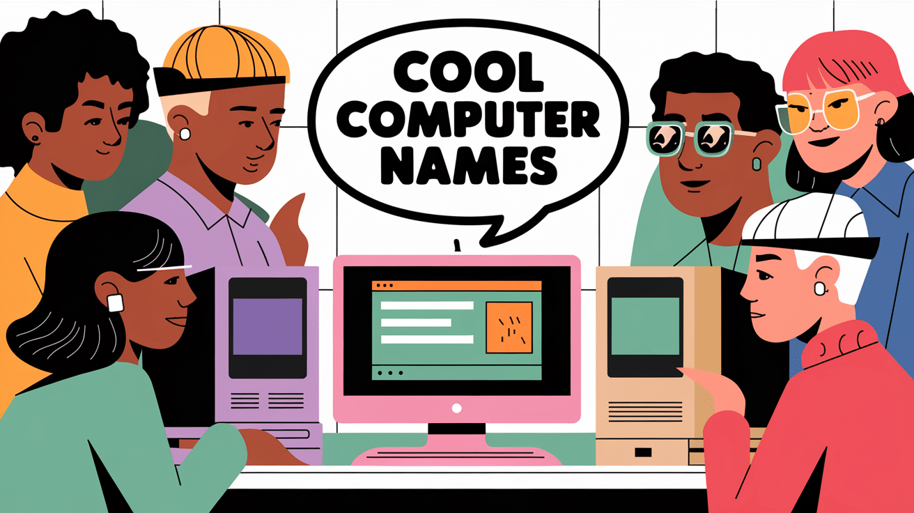 583 Computer Names That Stand Out: Ideas Sorted by Theme - Mothers ...