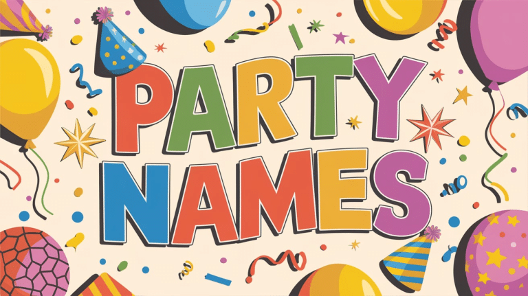 331 Memorable Party Names for Any Celebration - Mothers Always Right