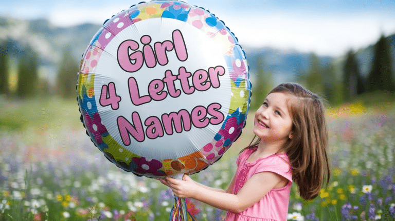 339 Timeless 4-Letter Names You’ll Love - Mothers Always Right