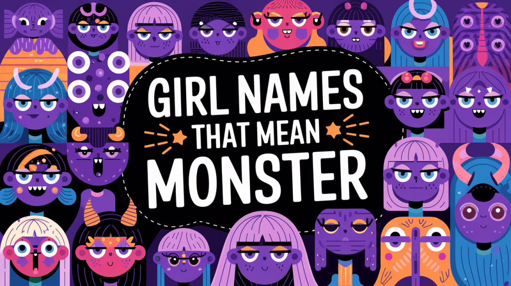 309 Fierce & Formidable Baby Names That Mean Monster - Mothers Always Right
