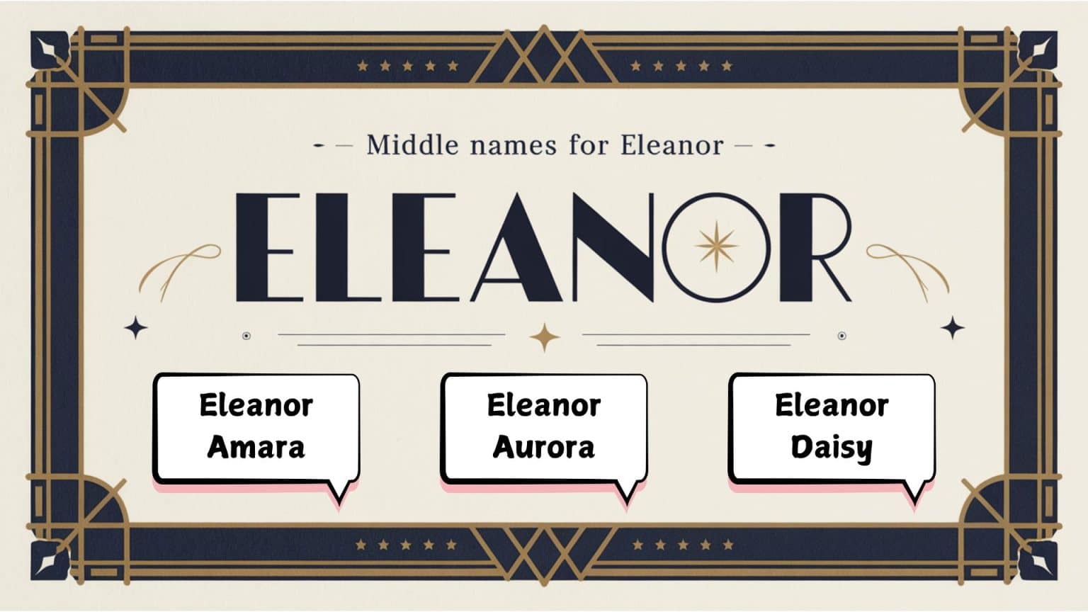 351 Gorgeous Middle Names for Eleanor - Mothers Always Right