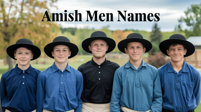 203 Timeless Amish Male Names For Modern Families - Mothers Always Right