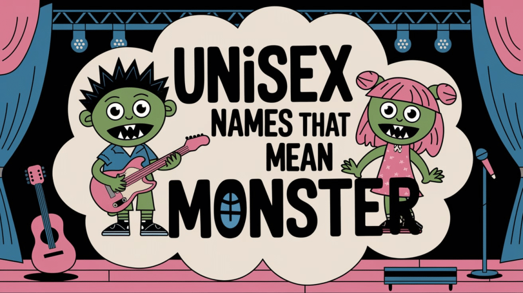 309 Fierce & Formidable Baby Names That Mean Monster - Mothers Always Right