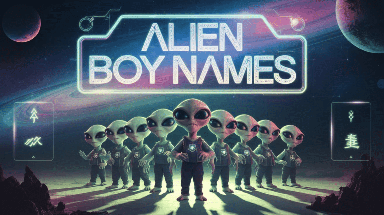 241 Amusing Alien Boy Names To Consider - Mothers Always Right