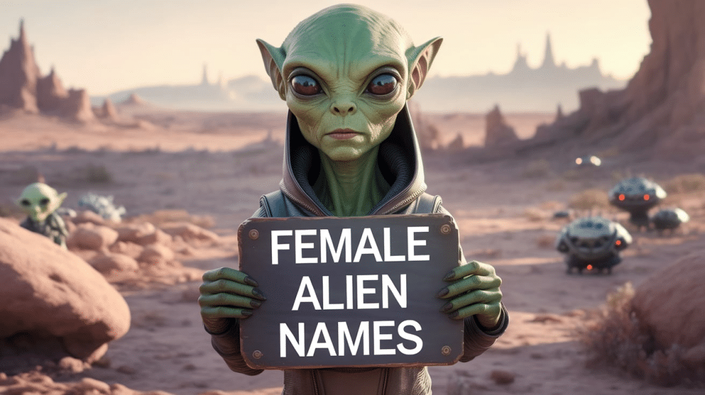 323 Galactical Alien Girl Names from Sci-Fi - Mothers Always Right