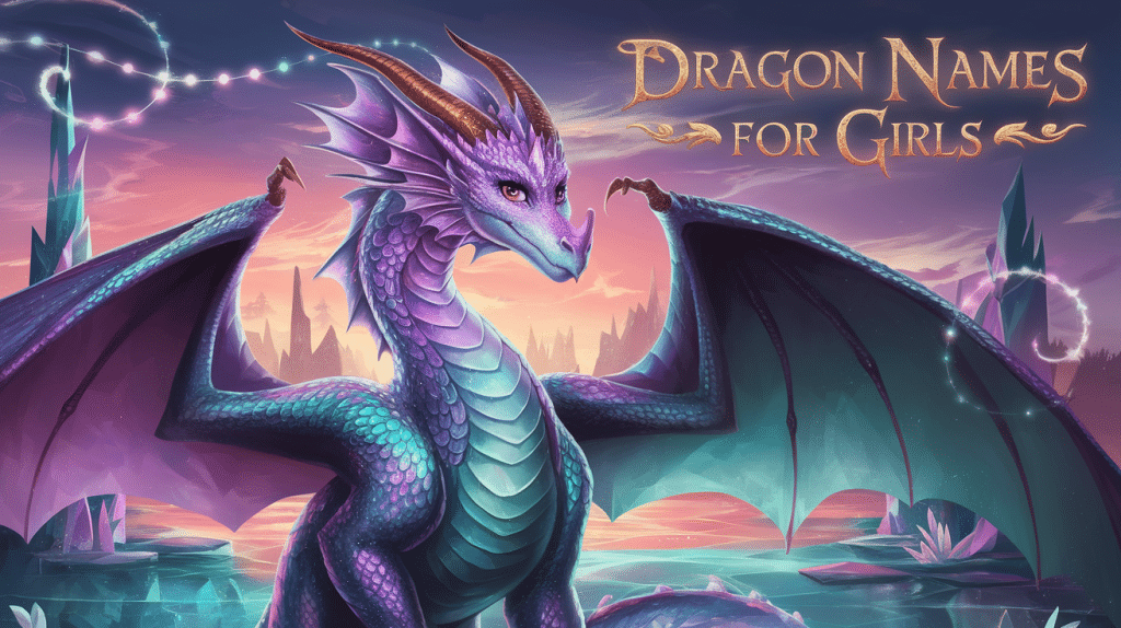 257 Powerful and Feminine Dragon Names - Mothers Always Right