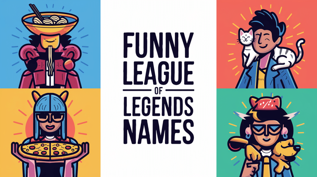 333 Funny League of Legends Names to Make You LOL - Mothers Always Right
