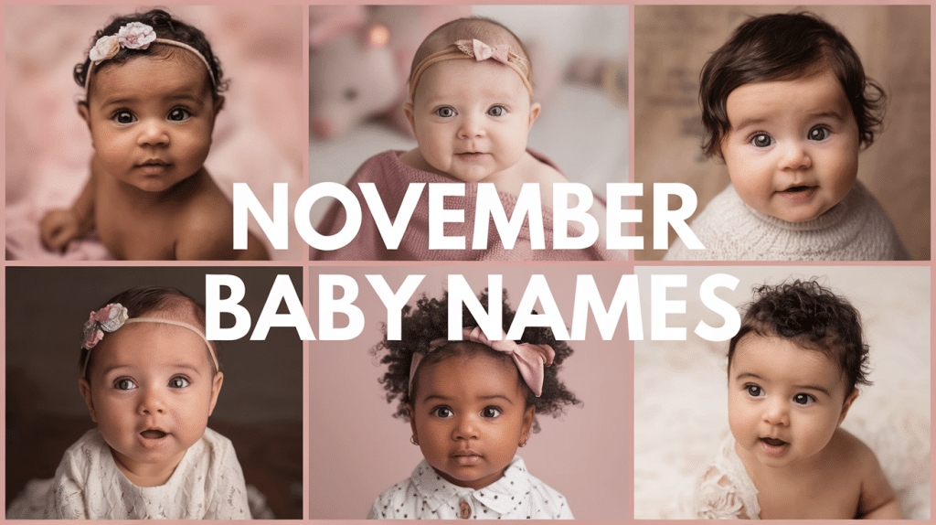 222 Unique November Baby Names You’ll Love - Mothers Always Right