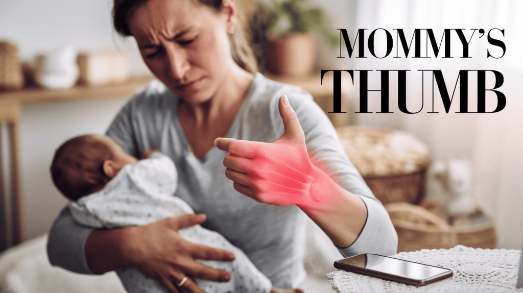 Mommy’s Thumb: Why Holding Baby Shouldn’t Hurt! - Mothers Always Right