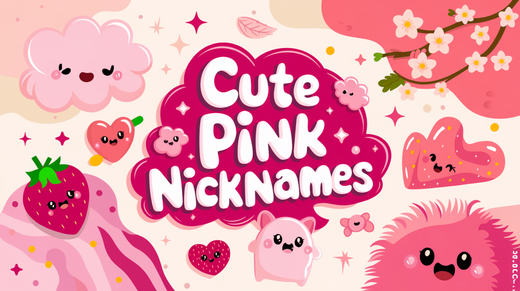 653 Perfectly Pink Nicknames that Stand Out - Mothers Always Right