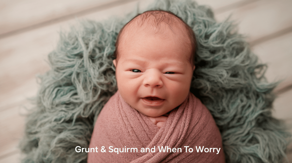 Why Newborns Grunt & Squirm in Sleep—What’s Normal & Not - Mothers ...