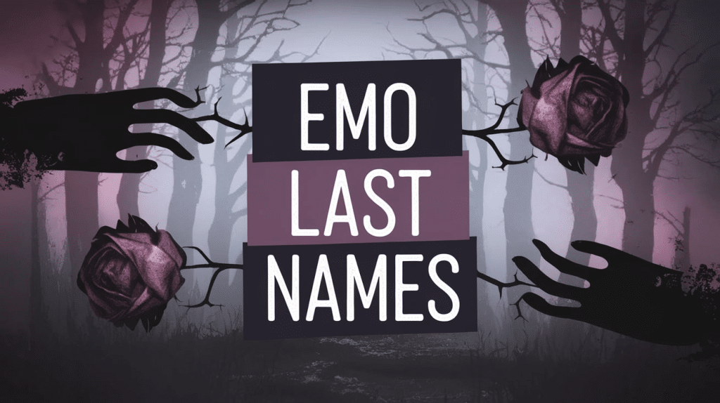 333 Emo Last Names with Deep Meanings - Mothers Always Right