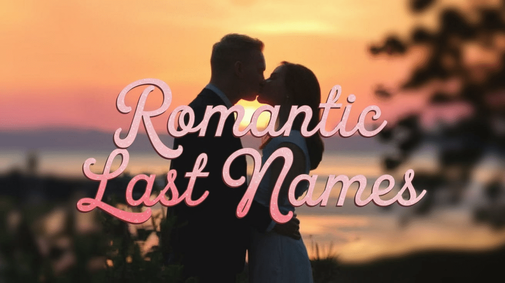 355 Romantic Last Names That Add a Touch of Affection - Mothers Always ...