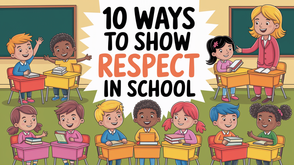10 Ways to Show Respect in School Every Day - Mothers Always Right