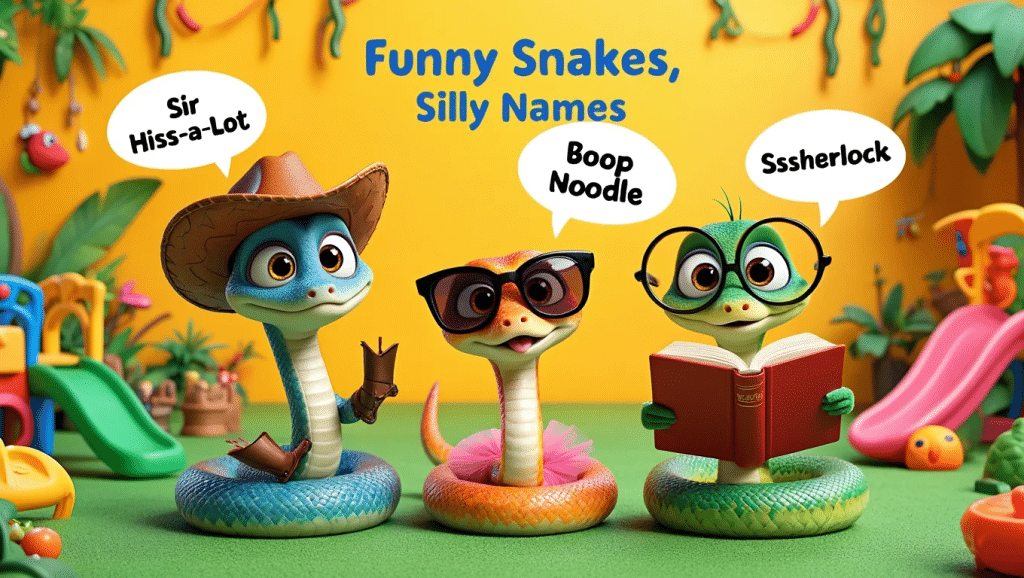 275 Hiss-terical Snake Names You’ll Love to Slither By - Mothers Always ...