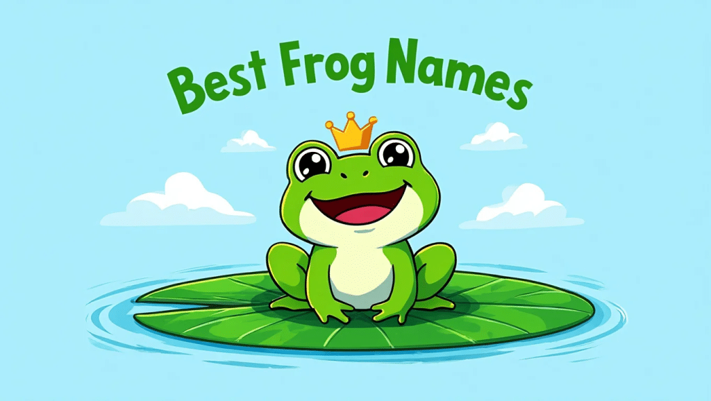 397 Playful, Quirky, Strong, and Unique Frog Names - Mothers Always Right