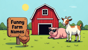 445 Funny Farm Names That’ll Crack You Up - Mothers Always Right