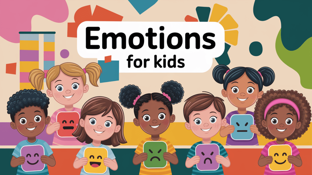From Happy to Grumpy: A Colorful List of Emotions for Kids - Mothers ...