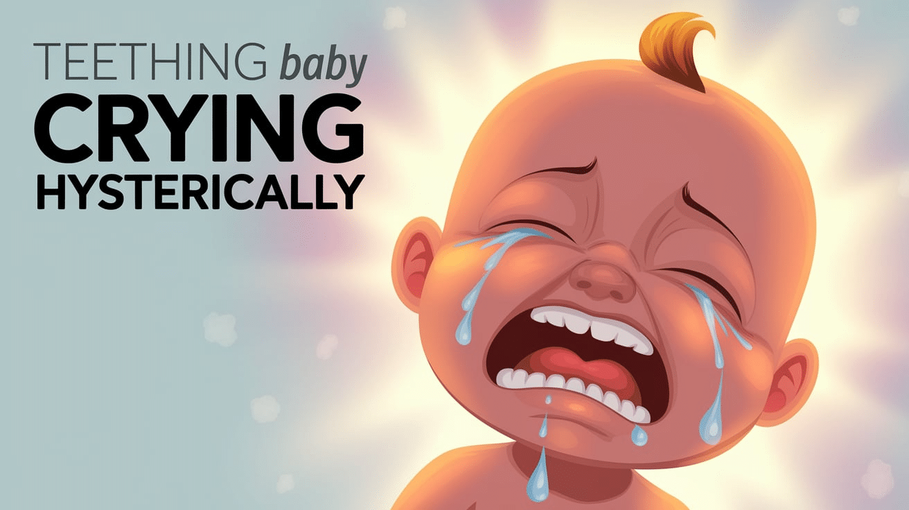 Teething Baby Crying Hysterically – What You Need to Know - Mothers ...