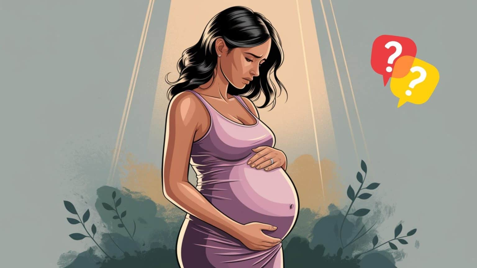 Pregnancy Coning: Why Your Belly Forms that Ridge? - Mothers Always Right