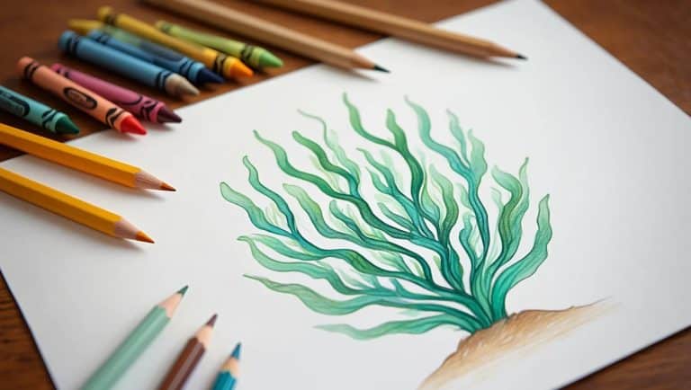 How to Draw Seaweed: Easy Step-by-Step Guide for Kids - Mothers Always ...