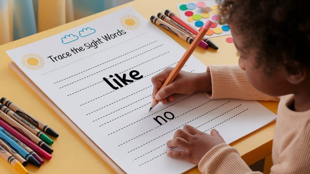 Sight Words for 3 Year Olds + Free Activities PDF - Mothers Always Right