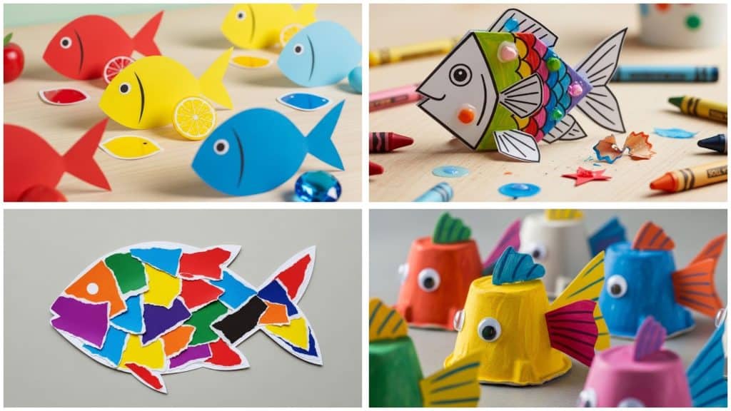23 O-fish-ally Amazing Preschool Crafts - Mothers Always Right