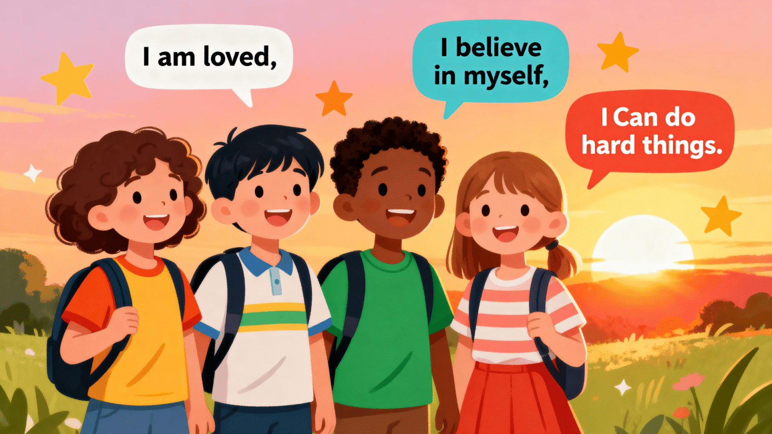 144 Morning Affirmations for Kids to Lift Their Spirits - Mothers ...