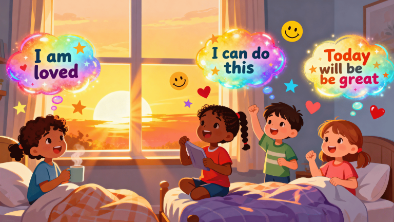 144 Morning Affirmations for Kids to Lift Their Spirits - Mothers ...