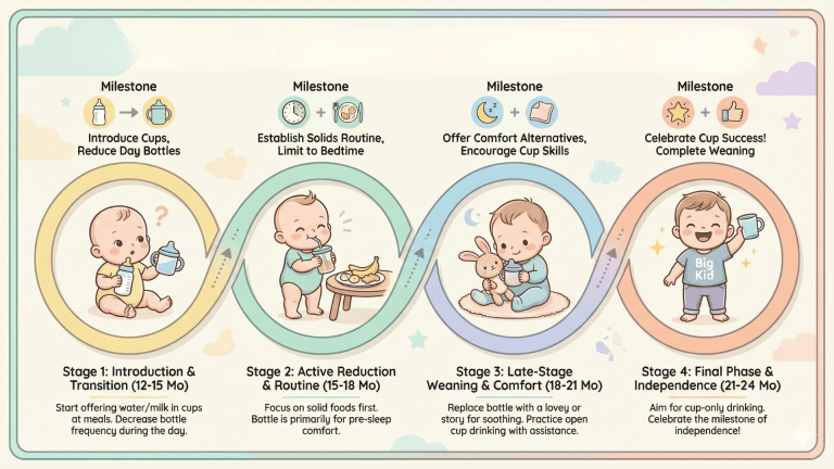 When to Wean Baby Off Bottle? - Mothers Always Right