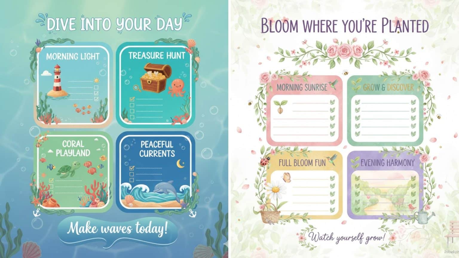 How to Use a Visual Schedule for Kids at Home - Mothers Always Right