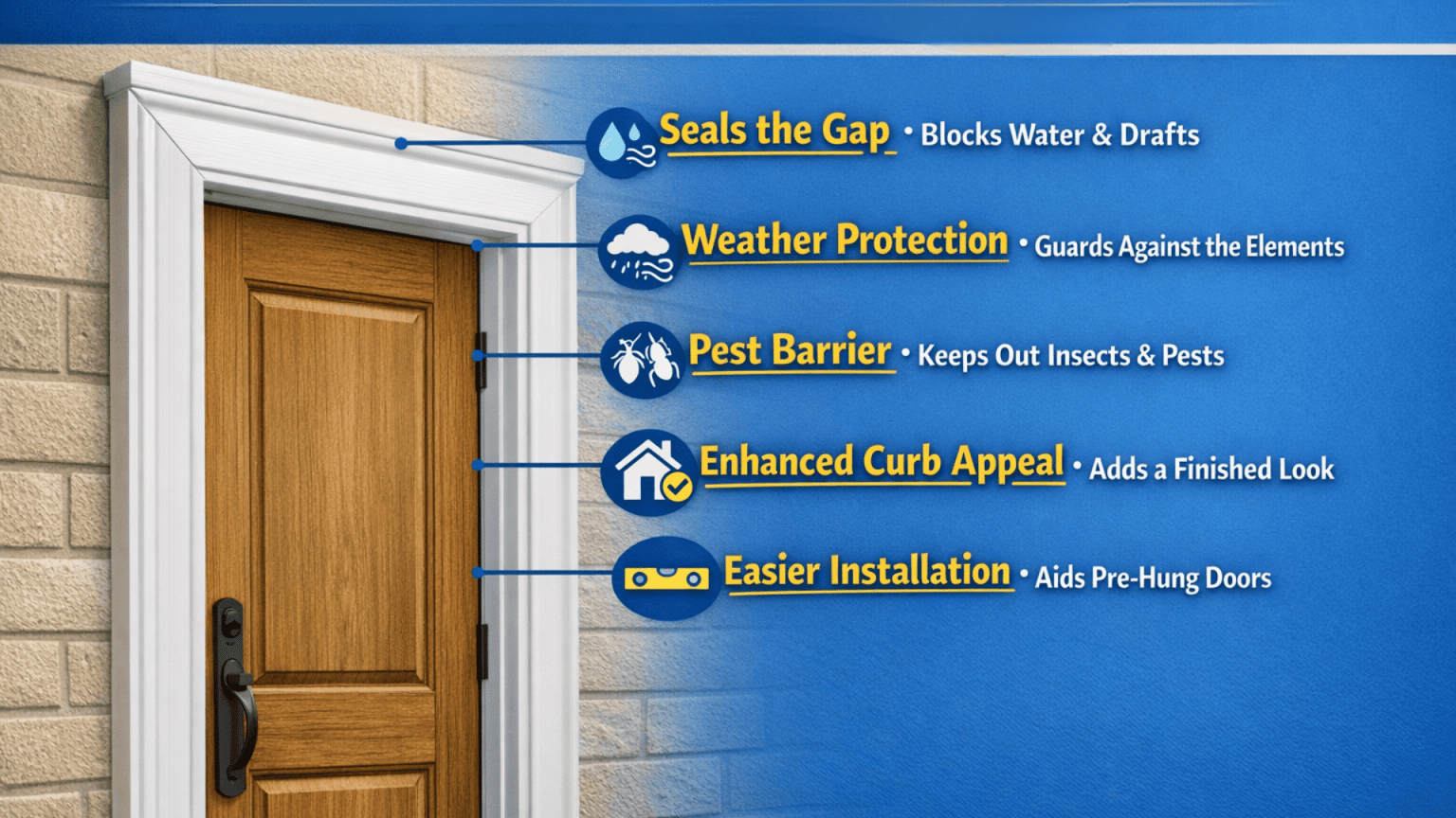 What Is Brickmold on a Door ? - Mothers Always Right